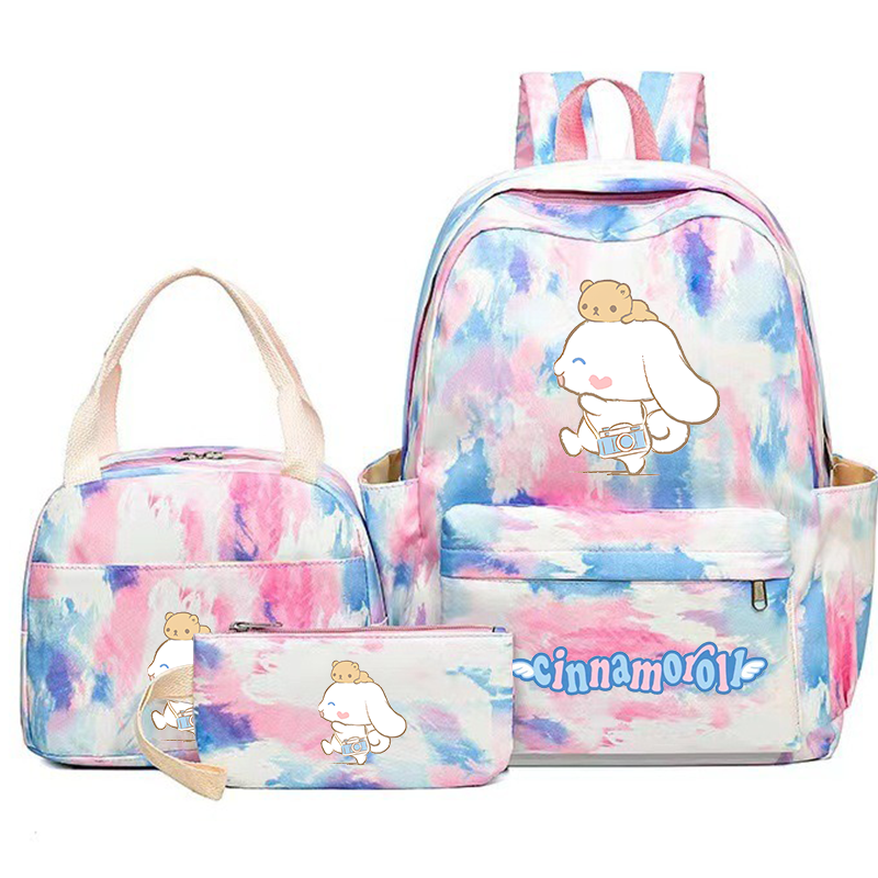 Cartoon Sanrio Family Cinnamoroll Gradient Backpack -Cinnamoroll ...