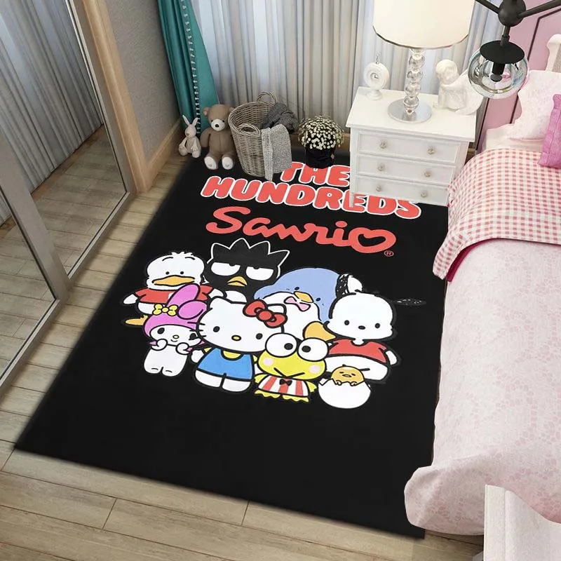 Cartoon Sanrio Family Pattern Area Rug Carpet Rug for Living Room ...
