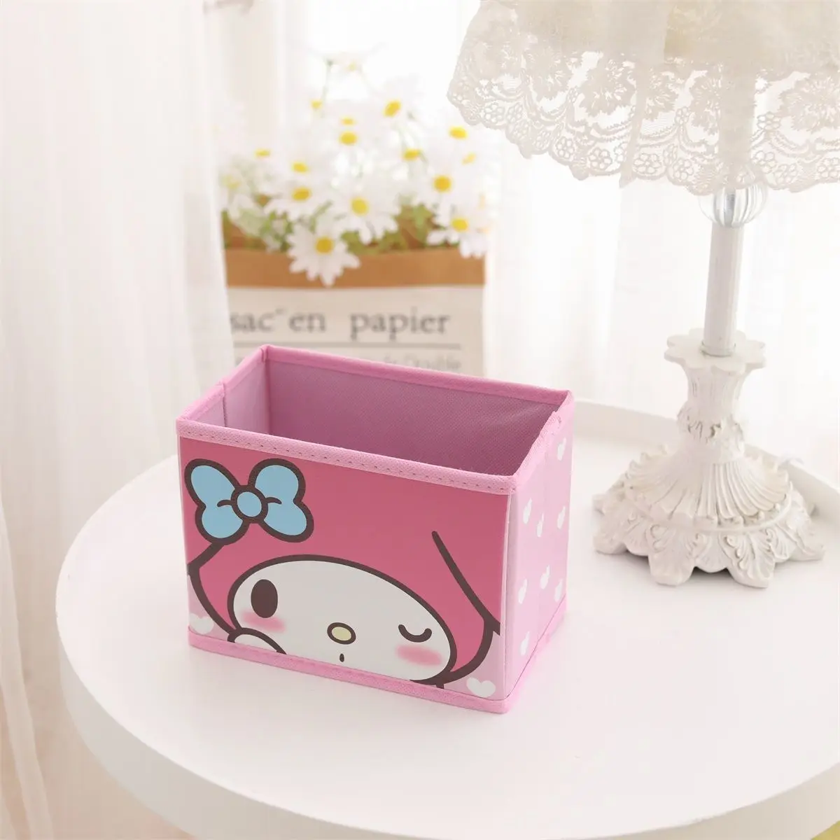 Cartoon Sanrio Hello Kitty Non-woven Foldable My Melody Home Snacks ...