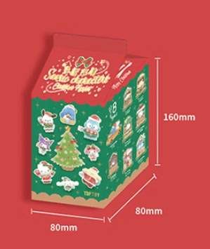 Cartoon Sanrio Hello Kitty Pochacco Kuromi Christmas Market Series ...