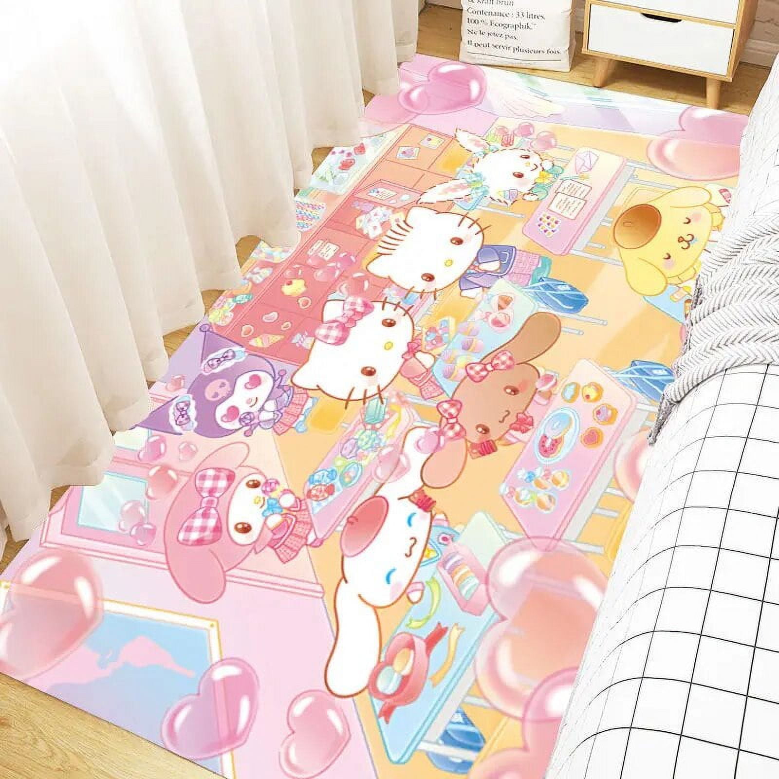 Cartoon Sanrio Large Area Carpet Hello Kitty Melody Cinnamoroll Lounge ...