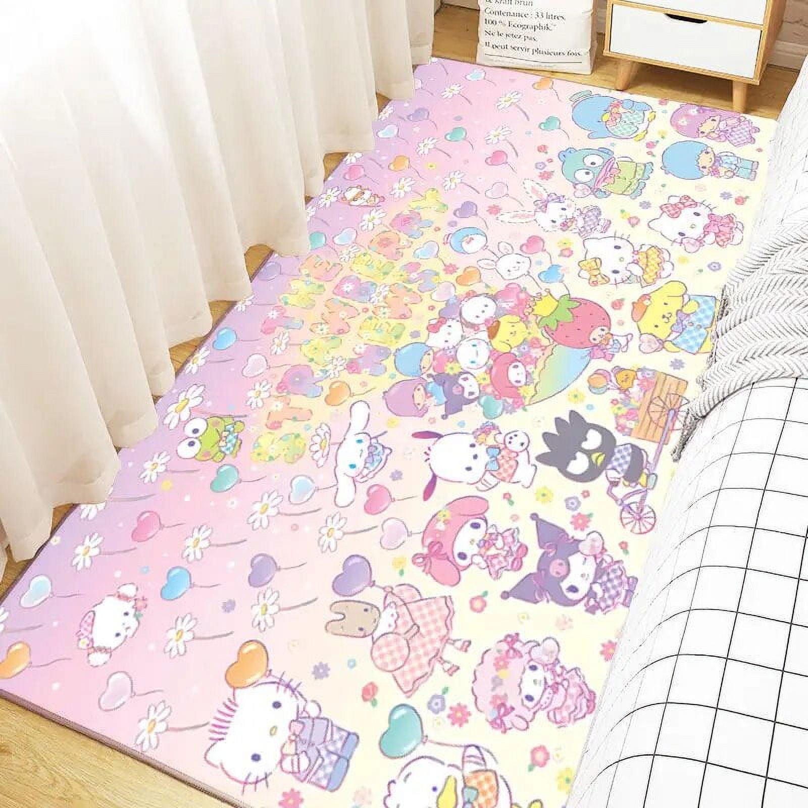 Cartoon Sanrio Large Area Carpet Hello Kitty Melody Cinnamoroll Lounge ...
