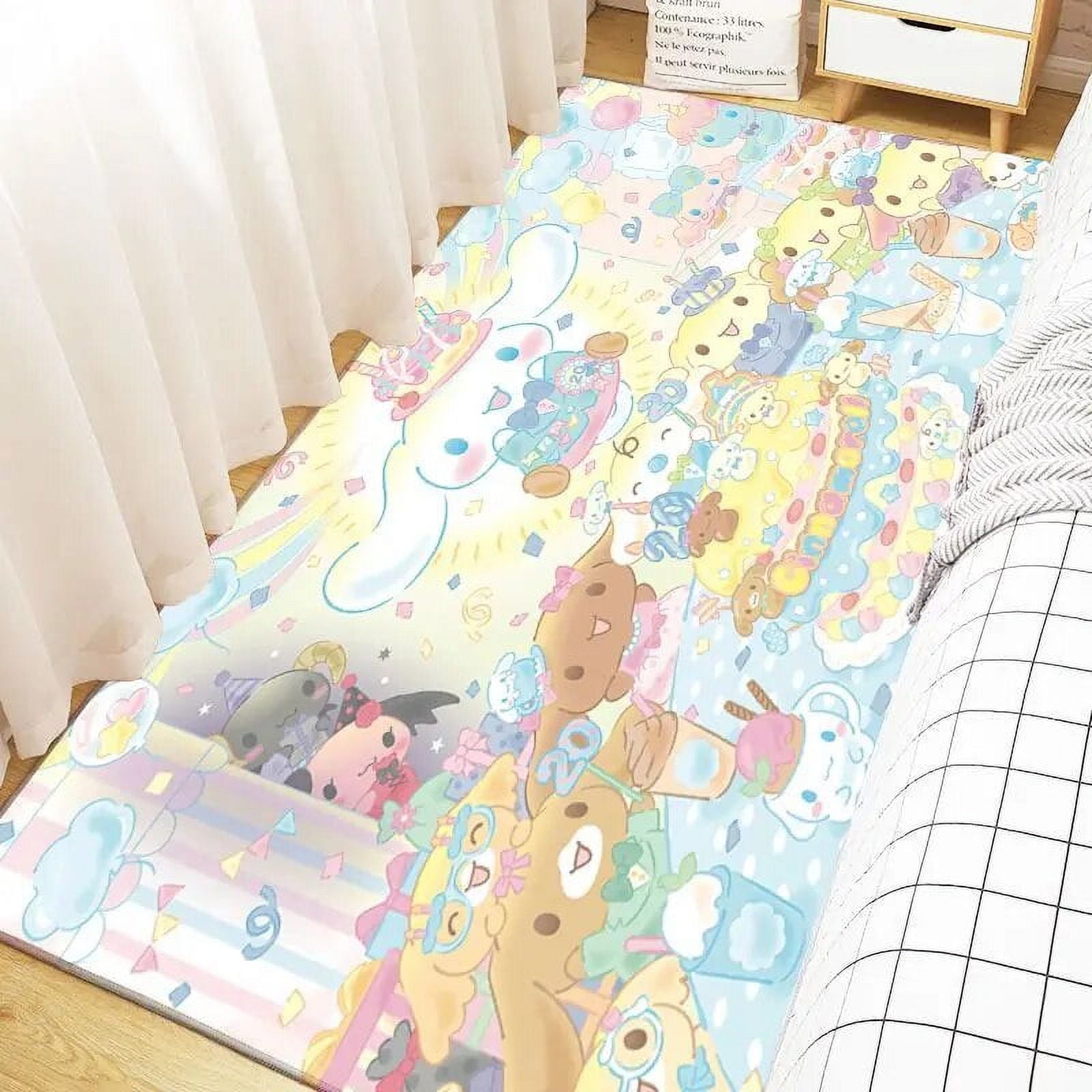 Cartoon Sanrio Large Area Carpet Hello Kitty Melody Cinnamoroll Lounge ...