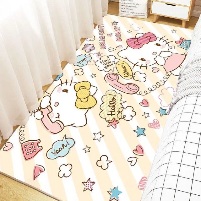 Cartoon Sanrio Large Area Carpet Hello Kitty Melody Cinnamoroll Lounge ...