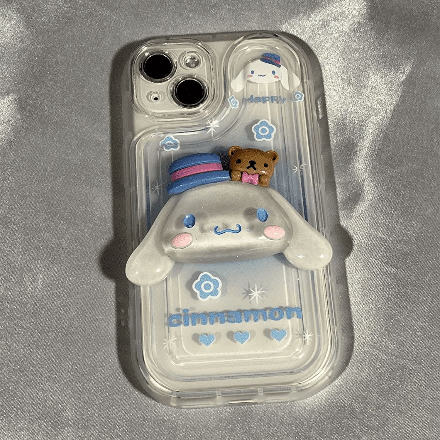 Cartoon Sanrio Melody Phone Case Cinnamoroll Pompompurin Phone Luminous ...