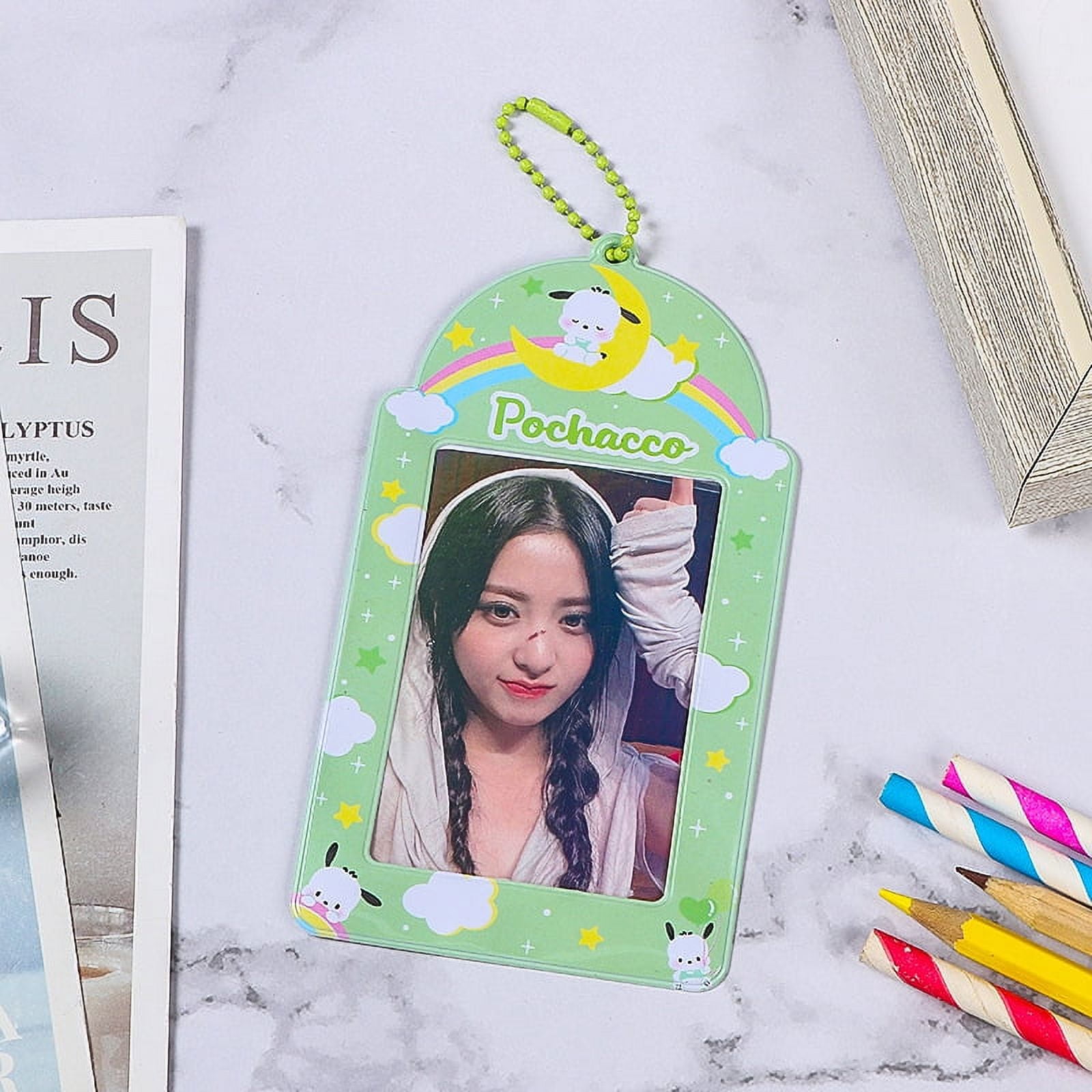 Cartoon Sanrio Photo Frame PVC Idol Photo Display Photo Sleeves Goo ...