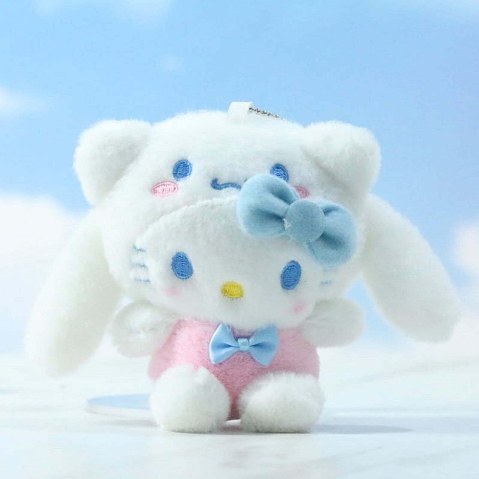 Cartoon Sanrio Plush Toys Keychain Kawaii Ornaments Cute Pink ...