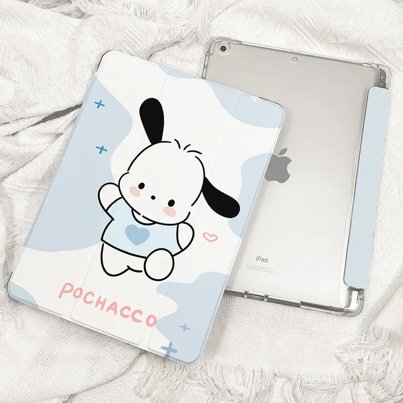 Cartoon Sanrio Pochacco Tablet Case For iPad Air4 5 Mini 4 5 6 8.3 7 ...