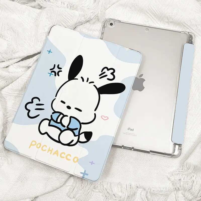Cartoon Sanrio Pochacco Tablet Case For iPad Air4 5 Mini 4 5 6 8.3 7 ...