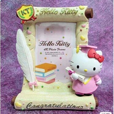 Hello Kitty Photo Frame Sanrio Kt Cat Y2K Anime Model Cartoon Pumpkin ...