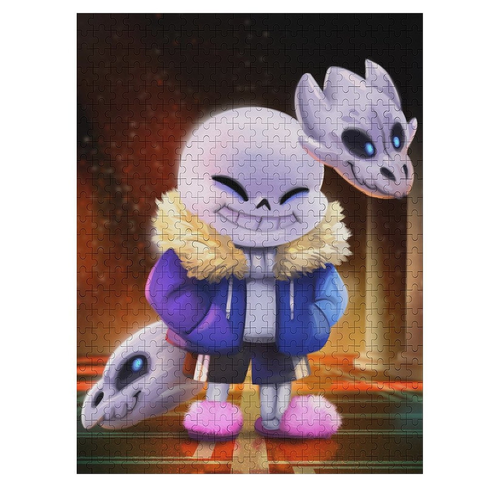Cartoon Sans Undertale Jigsaw Puzzles Interlocking Puzzles Home Decor ...