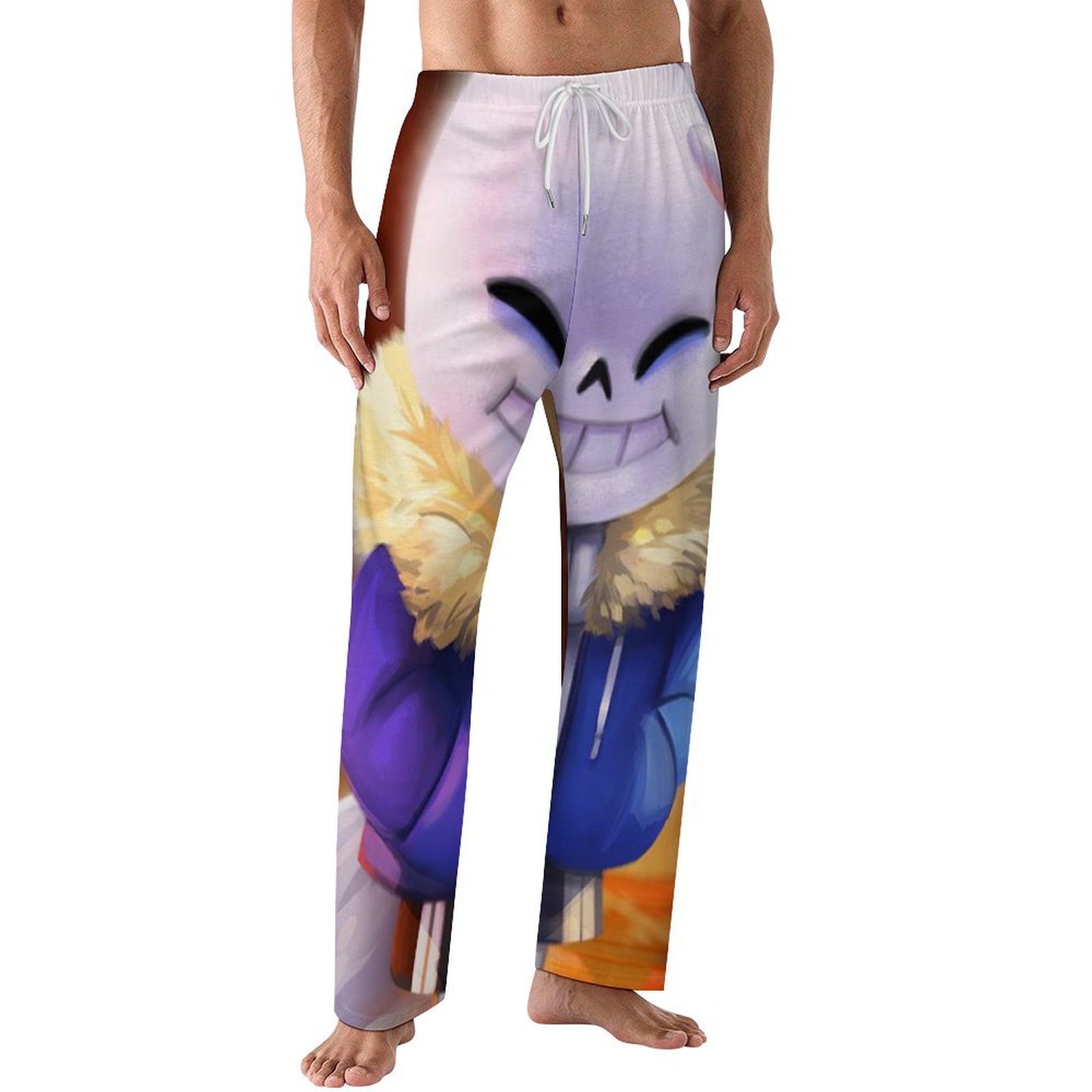 Cartoon Sans Undertale Mens Pajama Pants Cozy Soft Lounge Sleep Pajamas ...