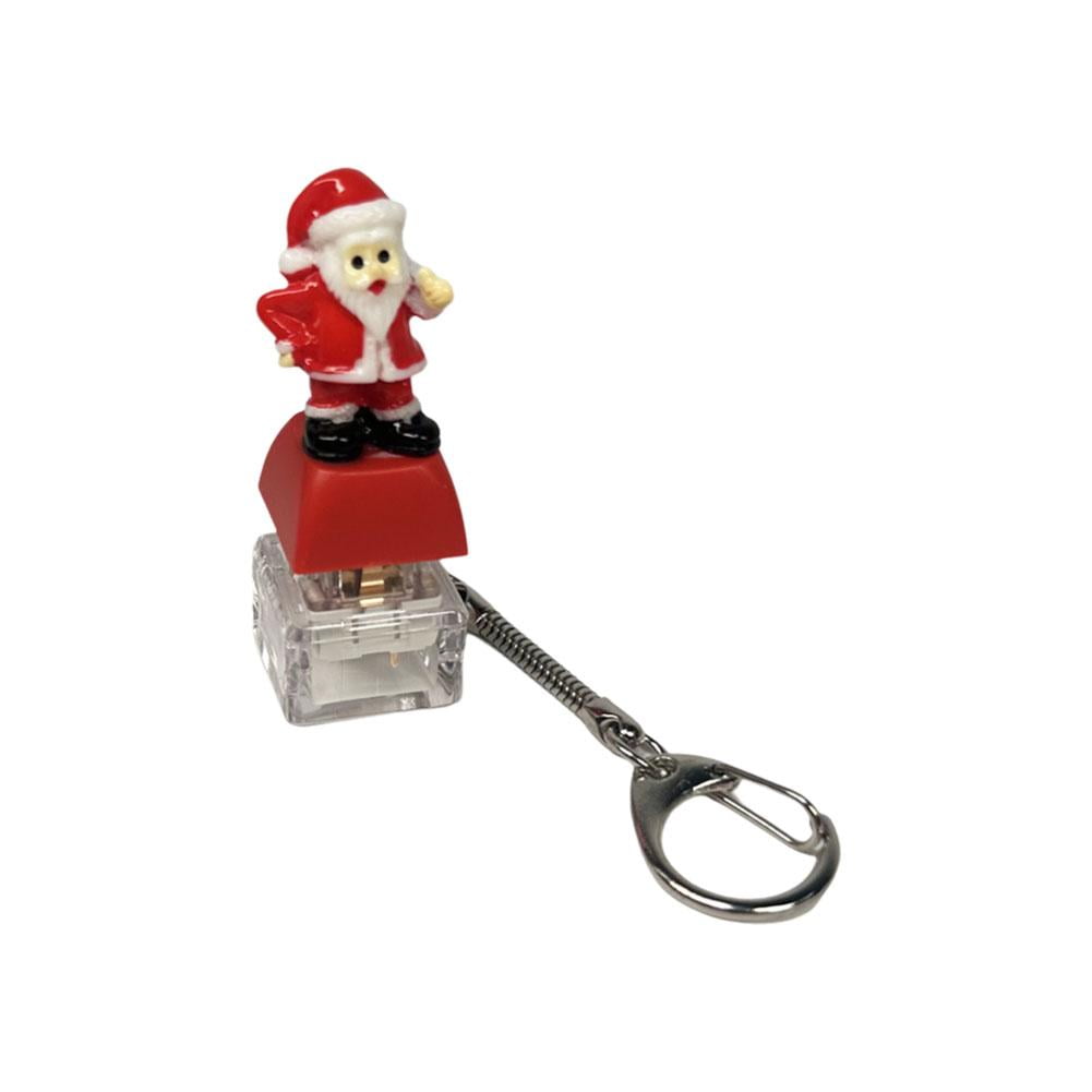 Cartoon Santa Claus and Snowman Christmas Keyboard Relief- Stress ...