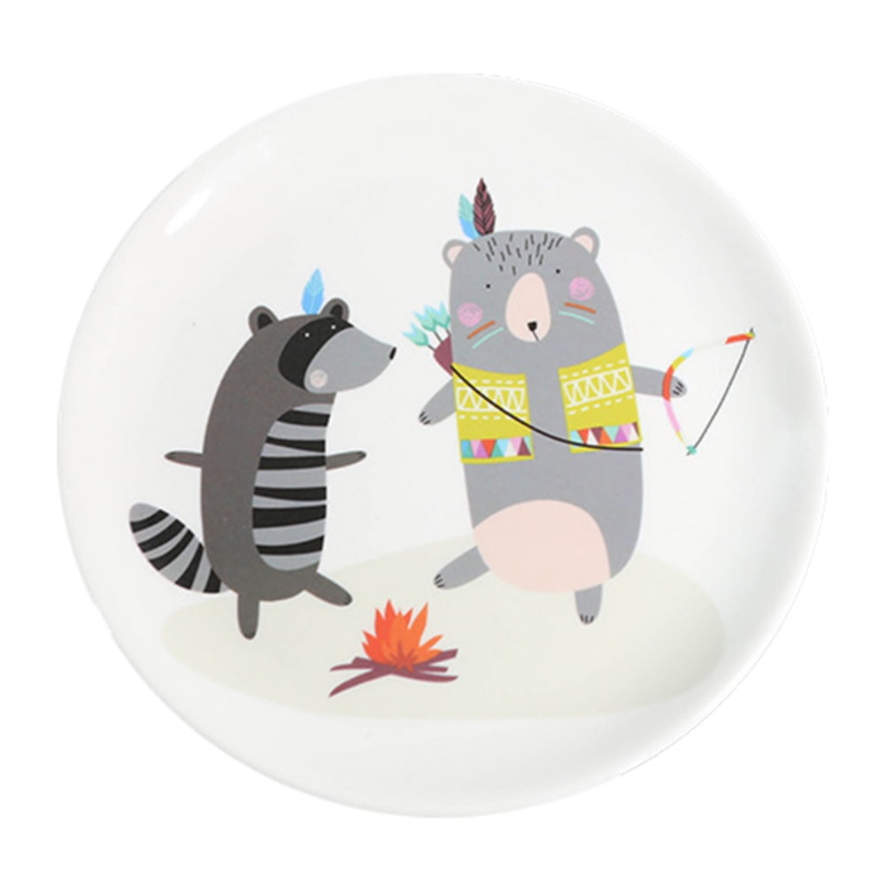 Cartoon Saucer Dinner Plate Fruit Trays Salad Plate Fruits Tray ...