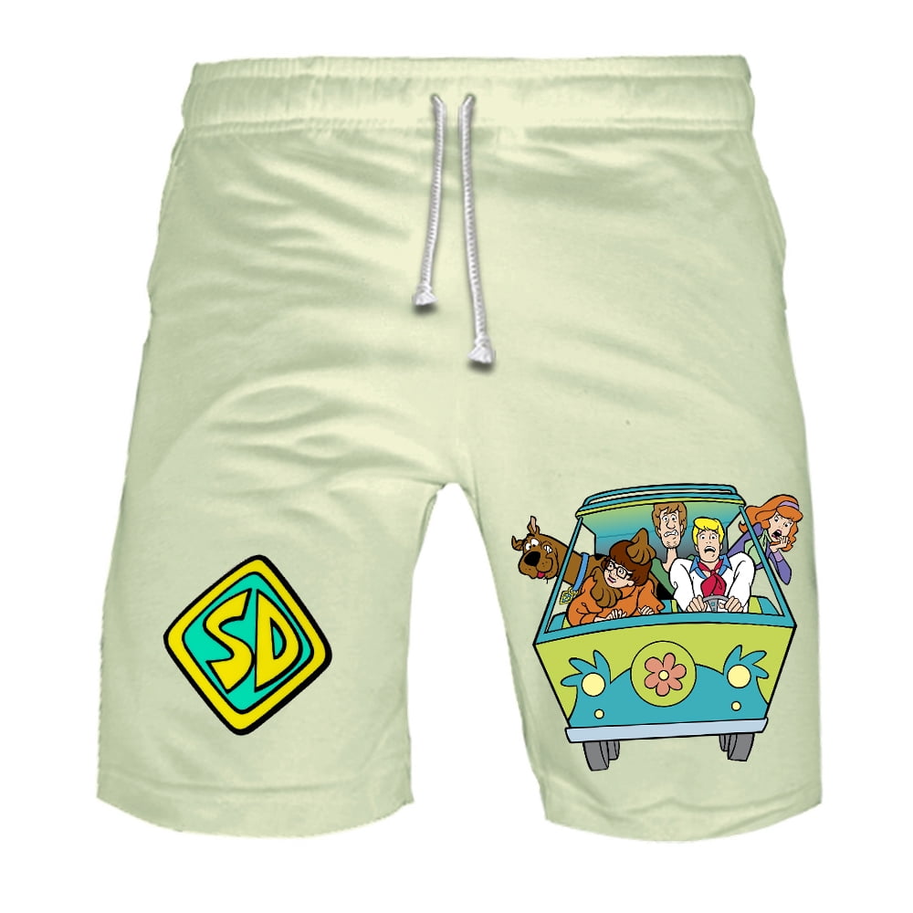 Cartoon Scooby Doo Merch Sweatshorts Women Men's Running Shorts Funny ...