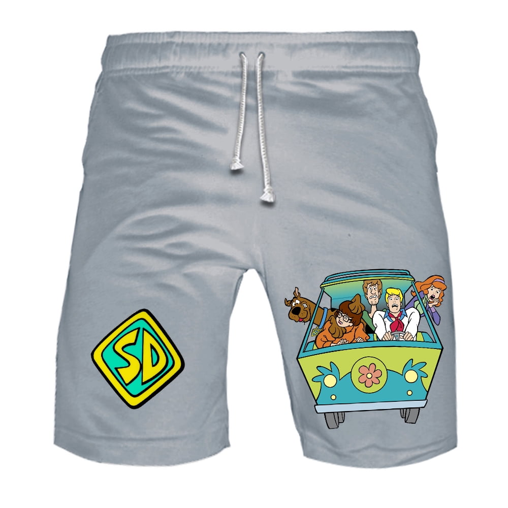 Cartoon Scooby Doo Merch Sweatshorts Women Men's Running Shorts Funny ...