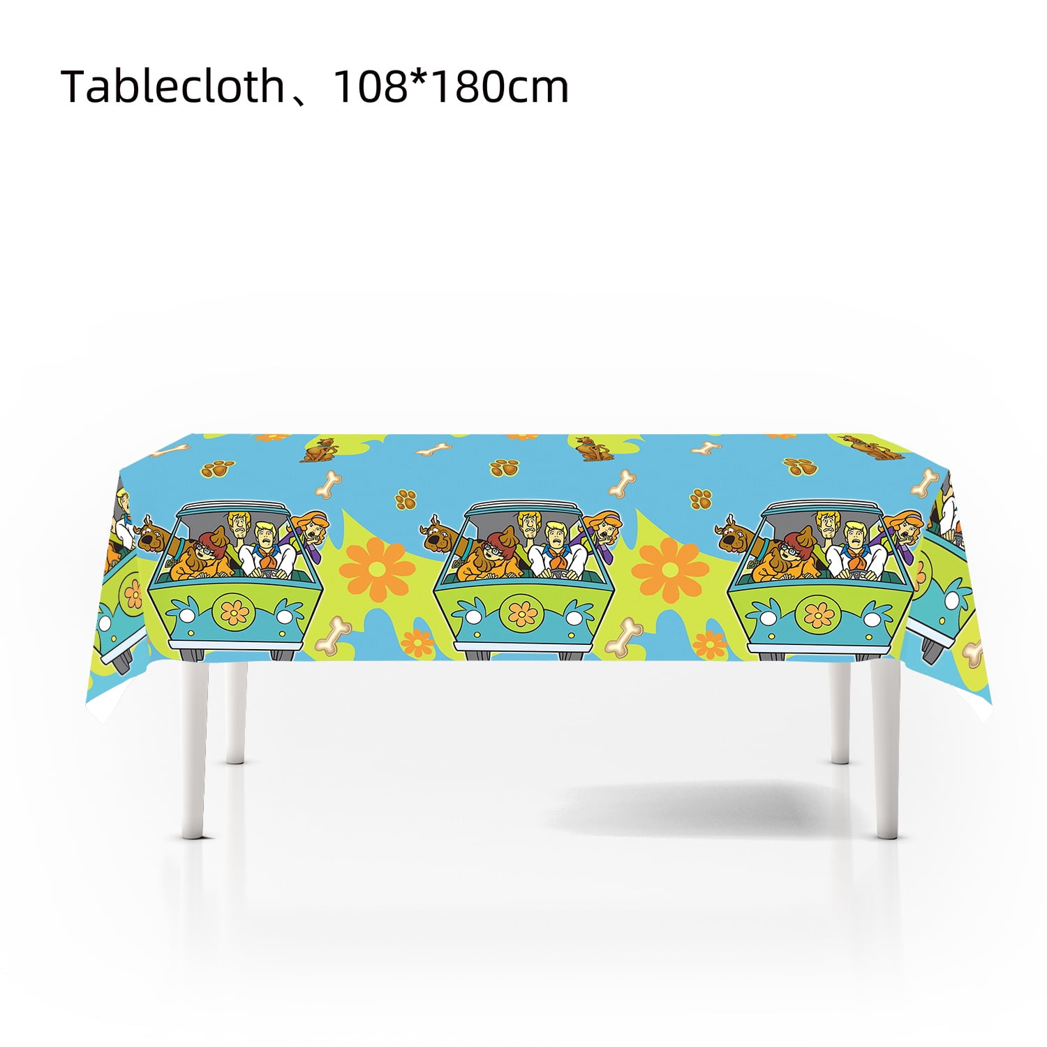 Cartoon Scooby-Doo Party themed decorations Birthday venue layout Pull ...