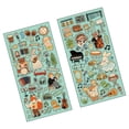 Cartoon Scrapbooking Sticker Transparents Decorative Sticker for Diys ...