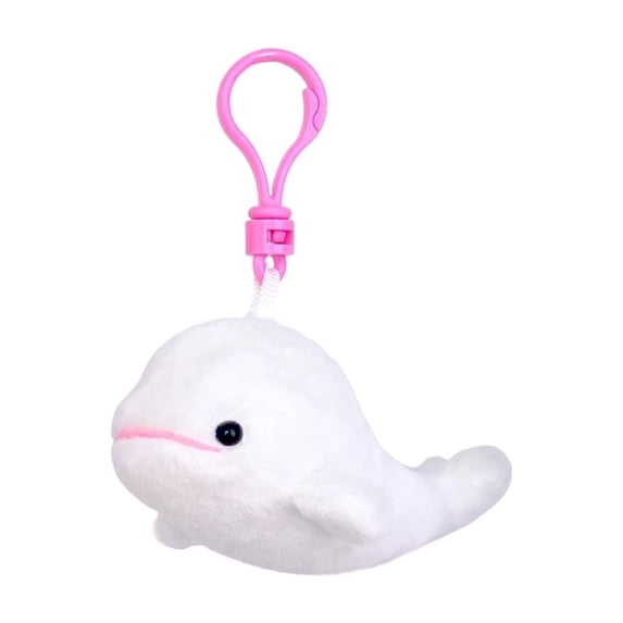Cartoon Sea Plush Keychain Soft Stuffed Car Key Holder Lovely Keyring ...