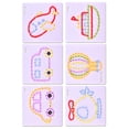 Cartoon Sewing Kits Toy Craft Project Set Lacing Threading Toy For ...