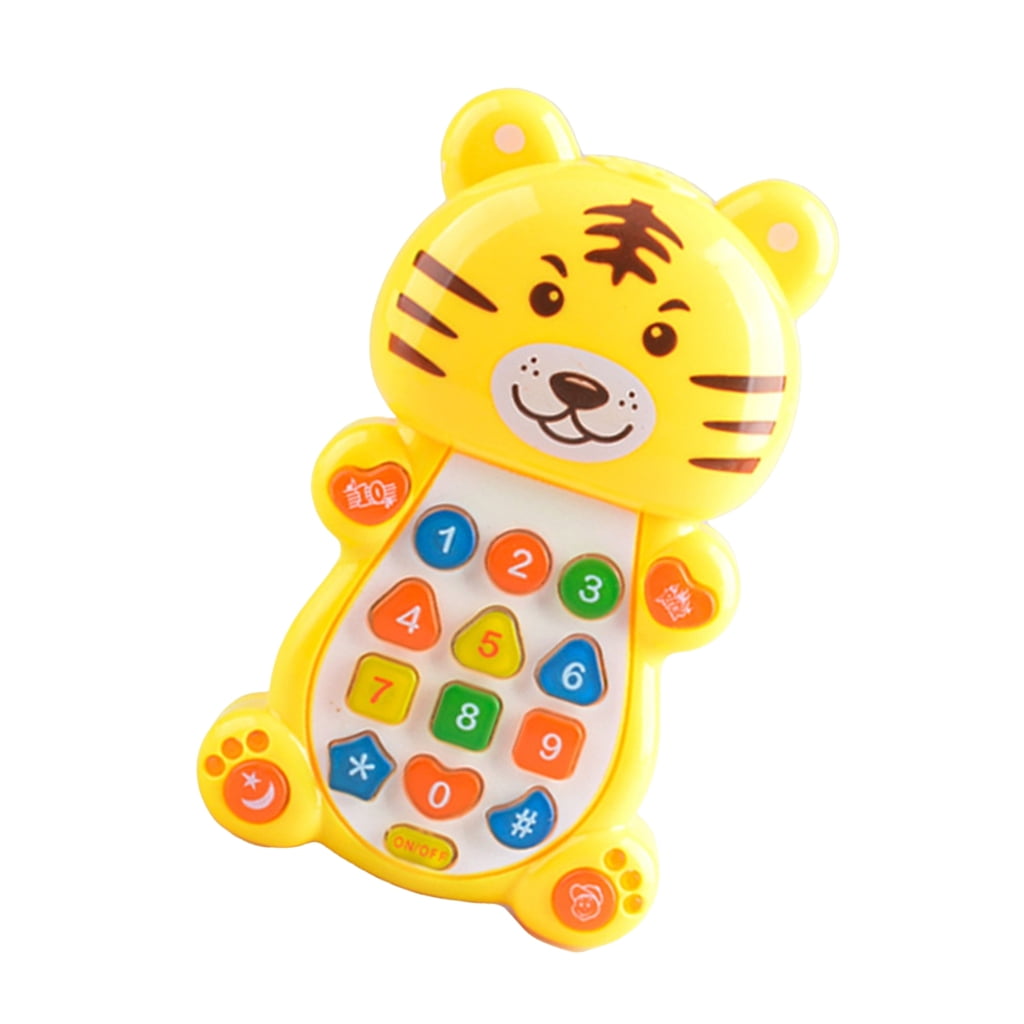 Cartoon Shape Learning Phone Sensory Auditory Toy for Music Developing ...