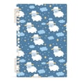 Cartoon Sheep Pattern A5 Notebook Refillable 60 Sheets Detachable Ring ...
