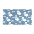 Cartoon Sheep Pattern Bath Mat 39x20 Inch Soft Absorbent Non-Slip Plush ...