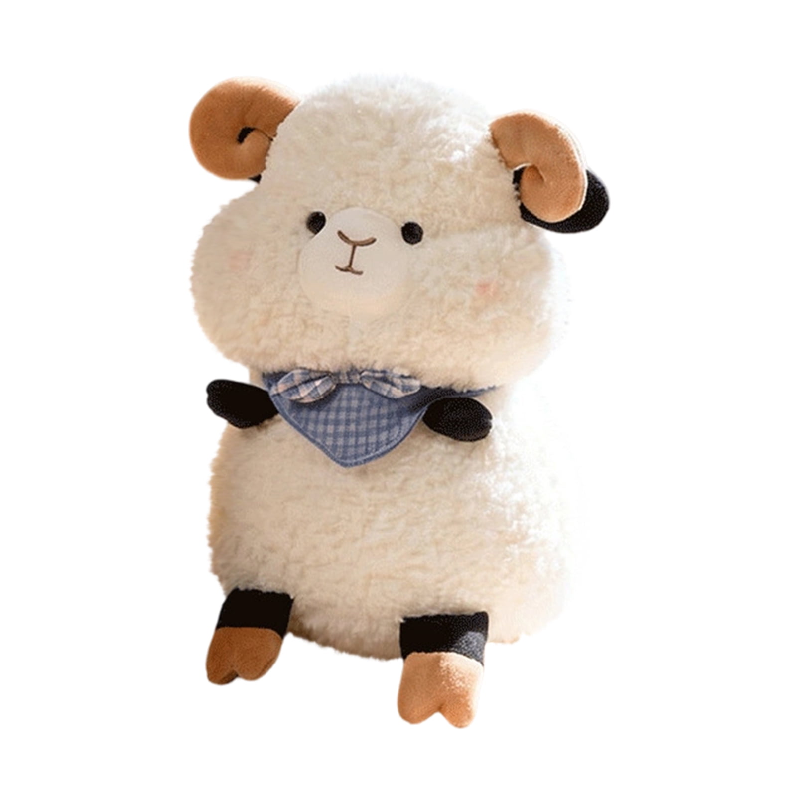 Cartoon Sheep Plush Doll: Soft PP Cotton Stuffed Animal Toy for Comfort ...