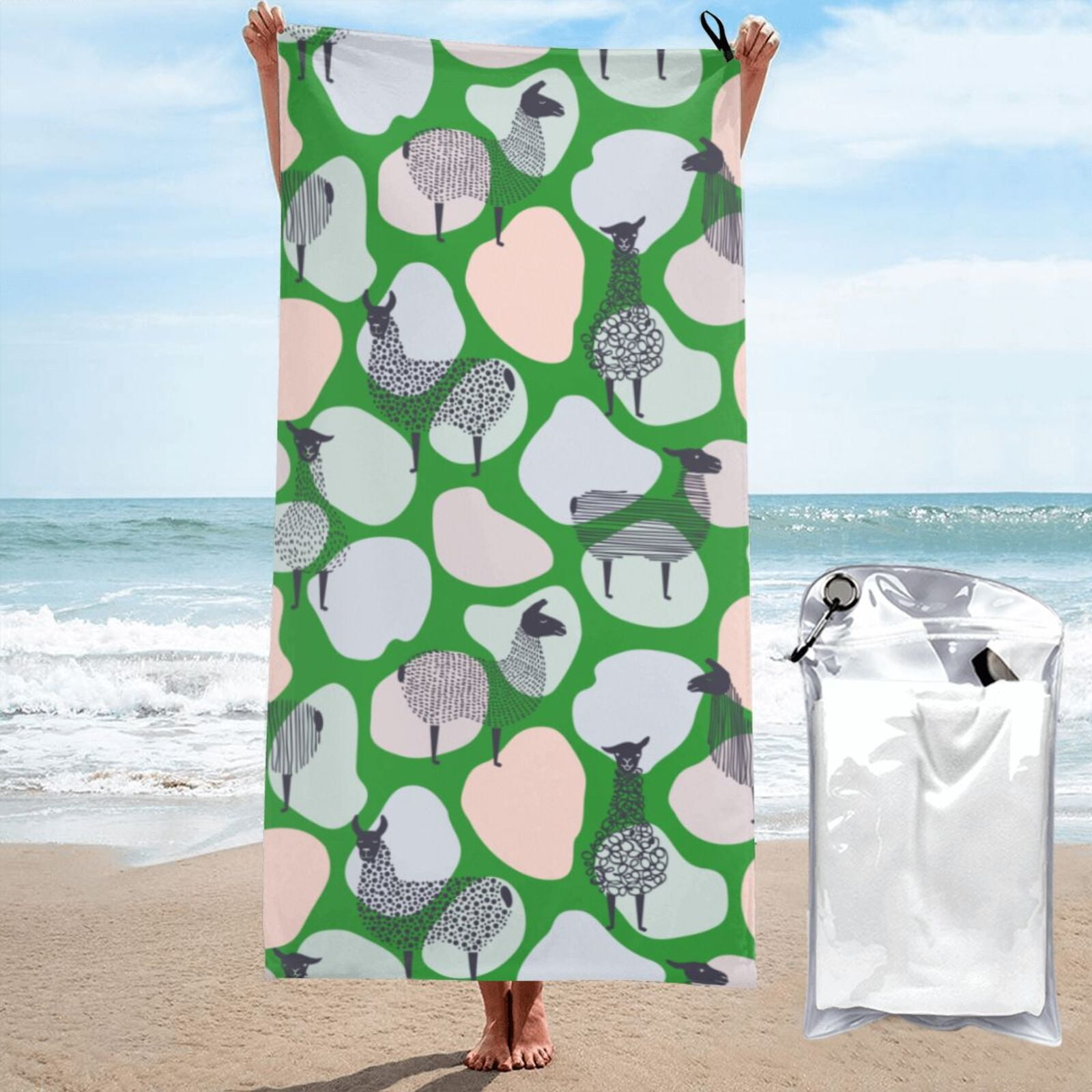 Cartoon Sheepfiber Quick Dry Towel,Beach Towels Good Water Absorption ...