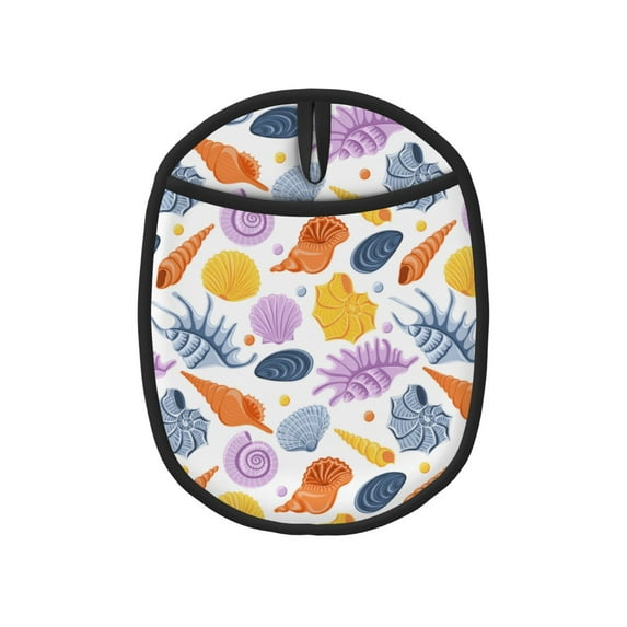 Cartoon Shell Conch Pot Holders for Kitchen - Heat Resistant Oven Mitts ...