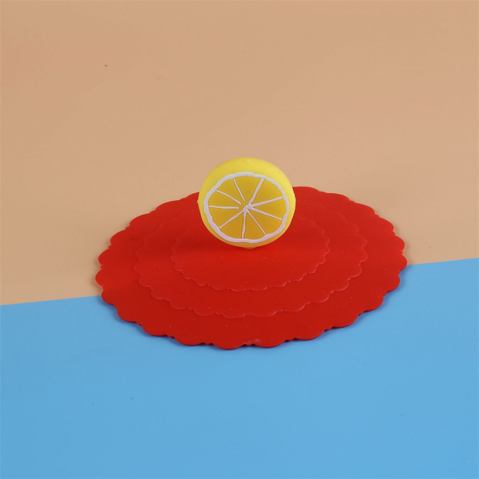 Cartoon Silicone Cup Lids Anti-dust Airtight Seal Mug Bowl Cover Glas ...