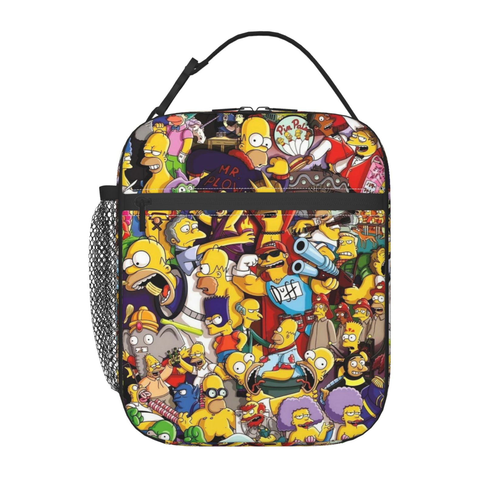 Cartoon Simpson Lunch Bag for Men/Women, Reusable Lunchbox for Adult ...