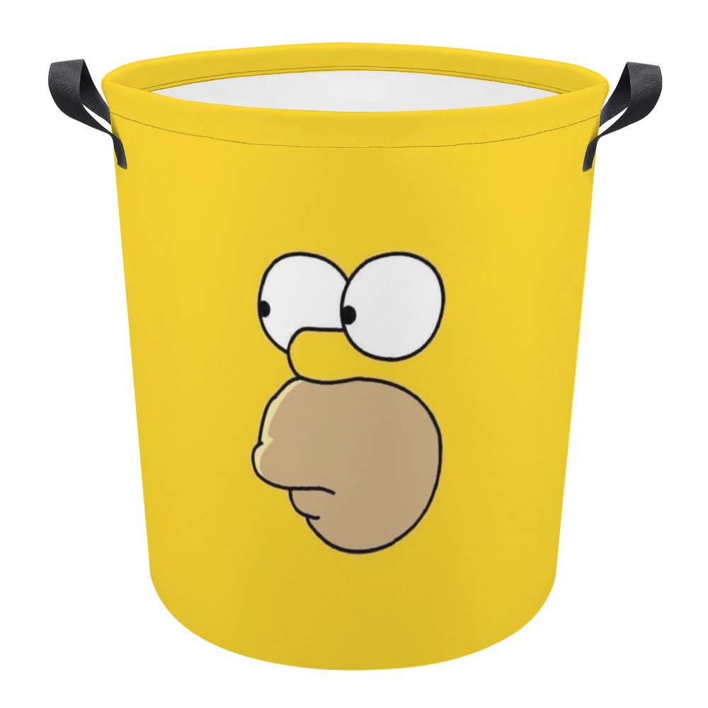 Cartoon The Simpsons Laundry Basket Foldable Waterproof Oxford Cloth ...