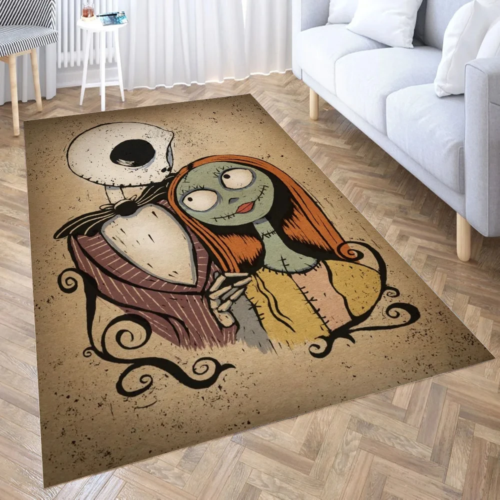 Cartoon Skull Halloween Carpet for Living Room Hallway Home r Coffee ...