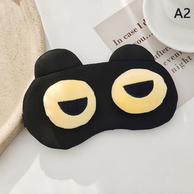 Cartoon Sleep Eye Mask Cute Funny Anime Eye Cover Sleeping Mask Kids ...