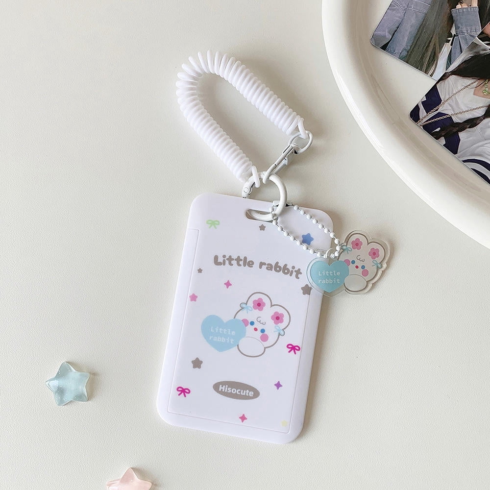 Cartoon Slider 3-Inch Photo Card Holder Student ID Card Storage Case ...