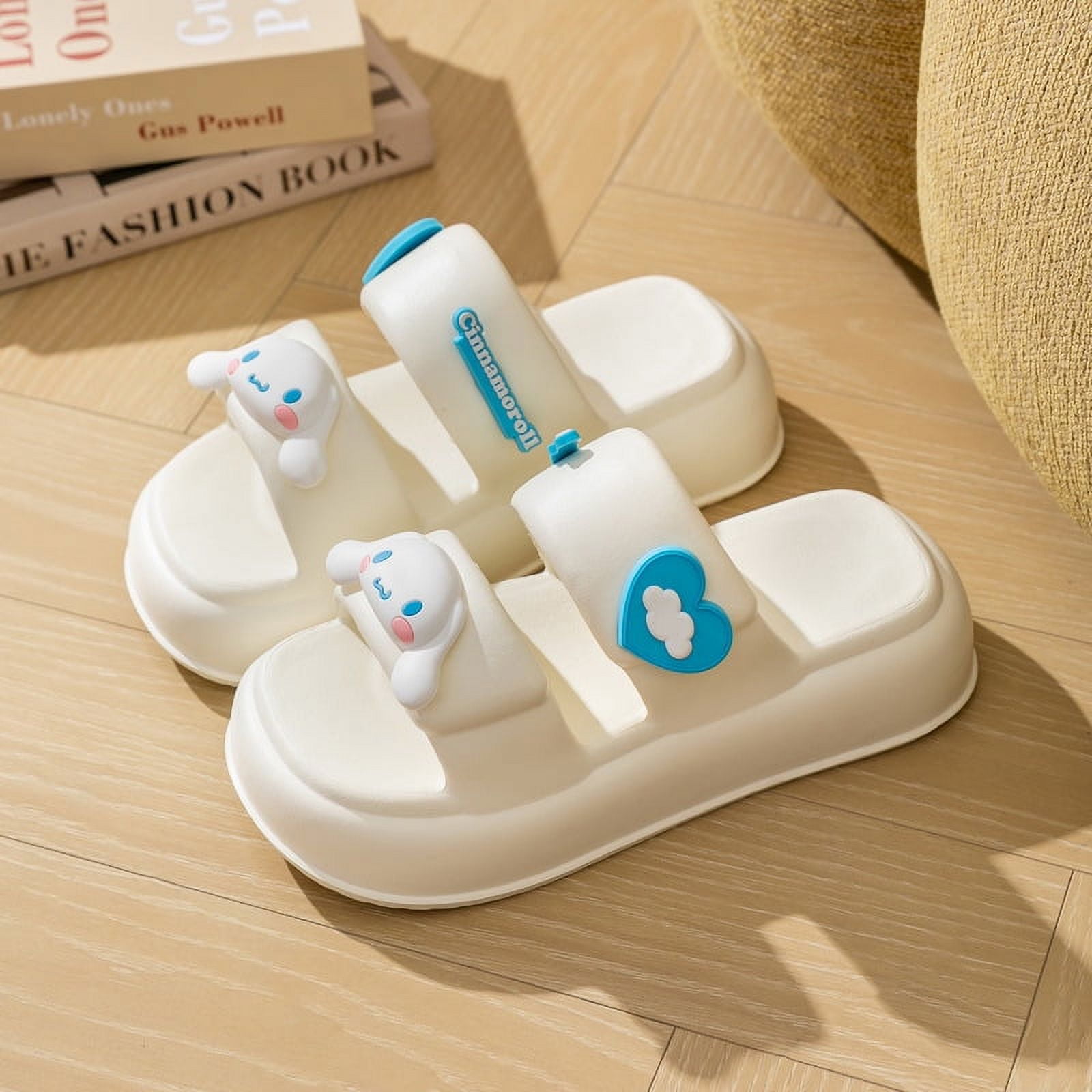 Cartoon Slippers Hello Kitty Melody Sanrioed Anime Kawaii Kuromi ...