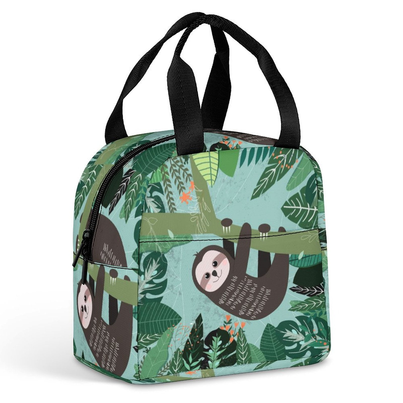 Cartoon Sloth‌ Large Capacity Lunch Bag Insulated Lunch Box for Men ...