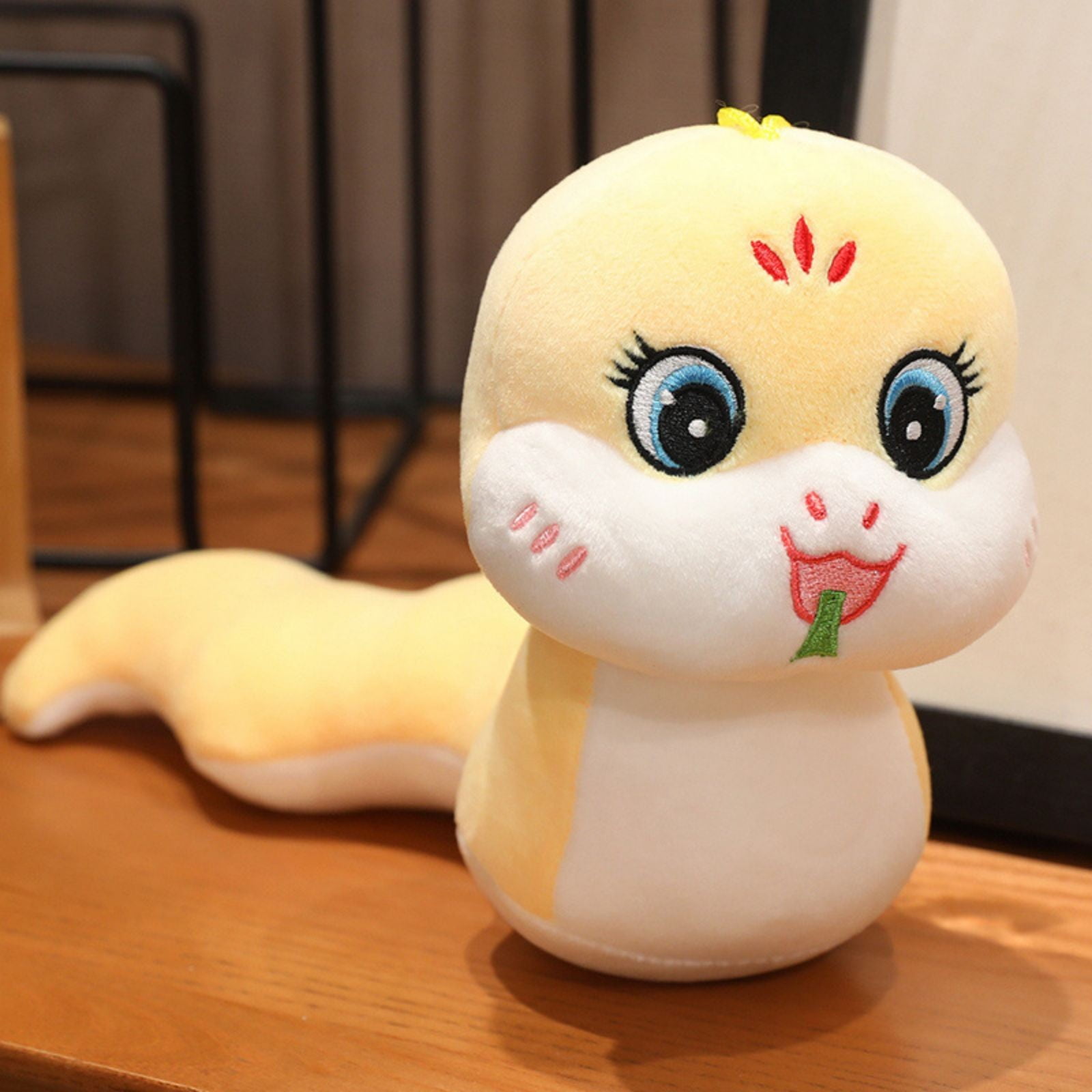YGUO Cartoon Snake Plush Toy, Snake Year Mascot, Ideal for Home ...