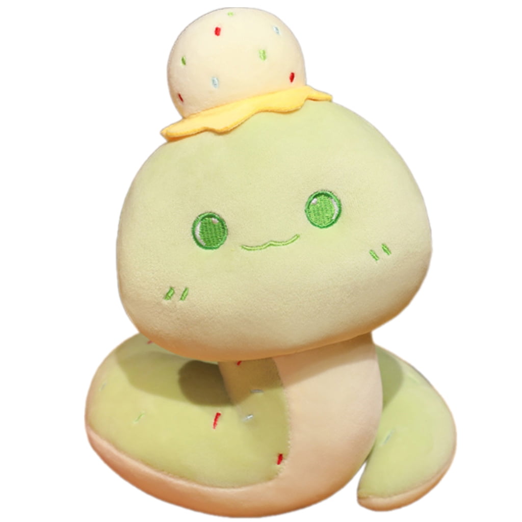 Cartoon Snake Toy Chinese New Year Cartoon Plush Toy Snake Fun Stuffed ...