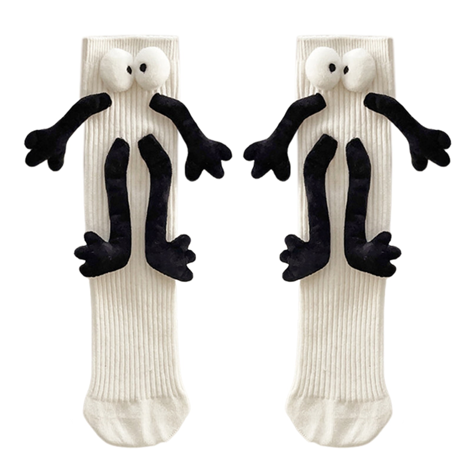 Cartoon Socks 1 Pair Holding Hands Socks with 3d Super Soft Sweat ...