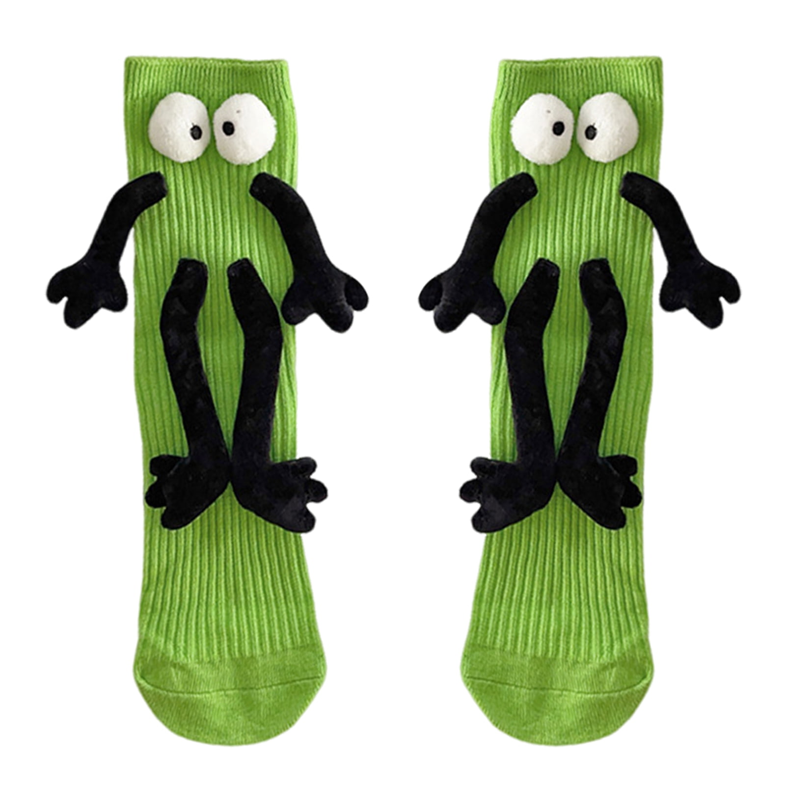 Cartoon Socks 1 Pair Holding Hands Socks with 3d Super Soft Sweat ...