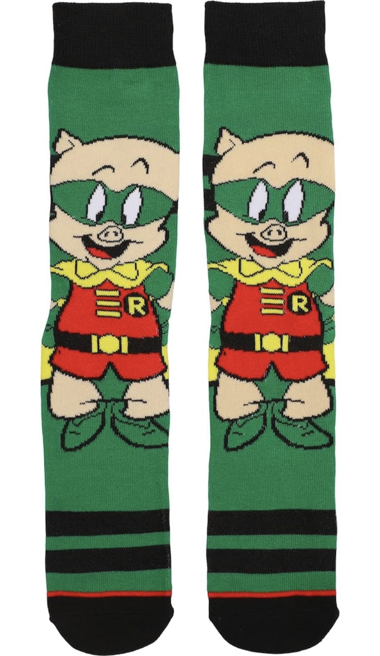 Cartoon Socks, Womens & Mens Fun Novelty Crew Character 360 Degree ...