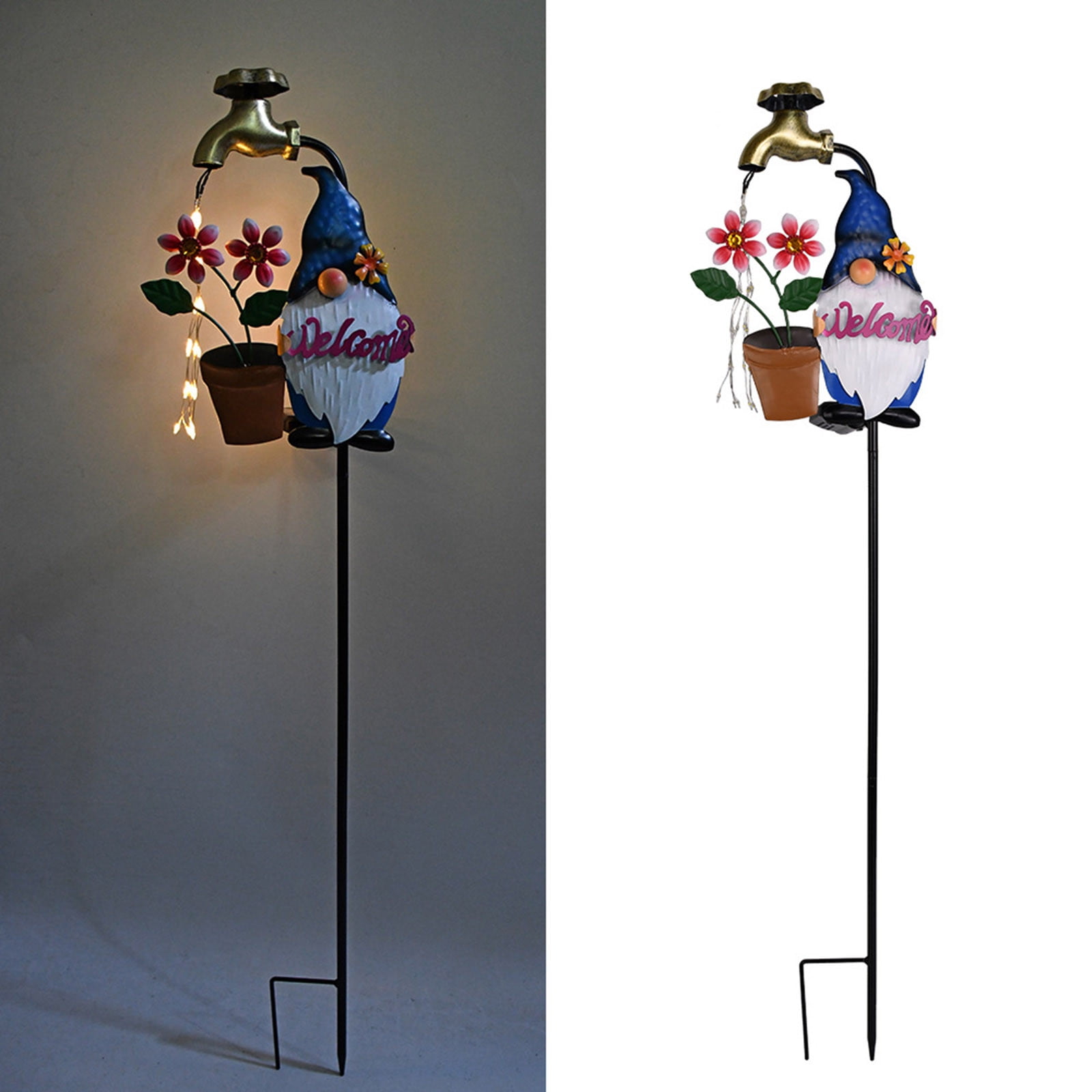 Cartoon Solar Stake Lights For Outdoors LED Lighting Twinkling ...
