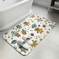 Cartoon Space Bathroom Rugs Non Slip Washable Bath Mat Absorbent Low ...