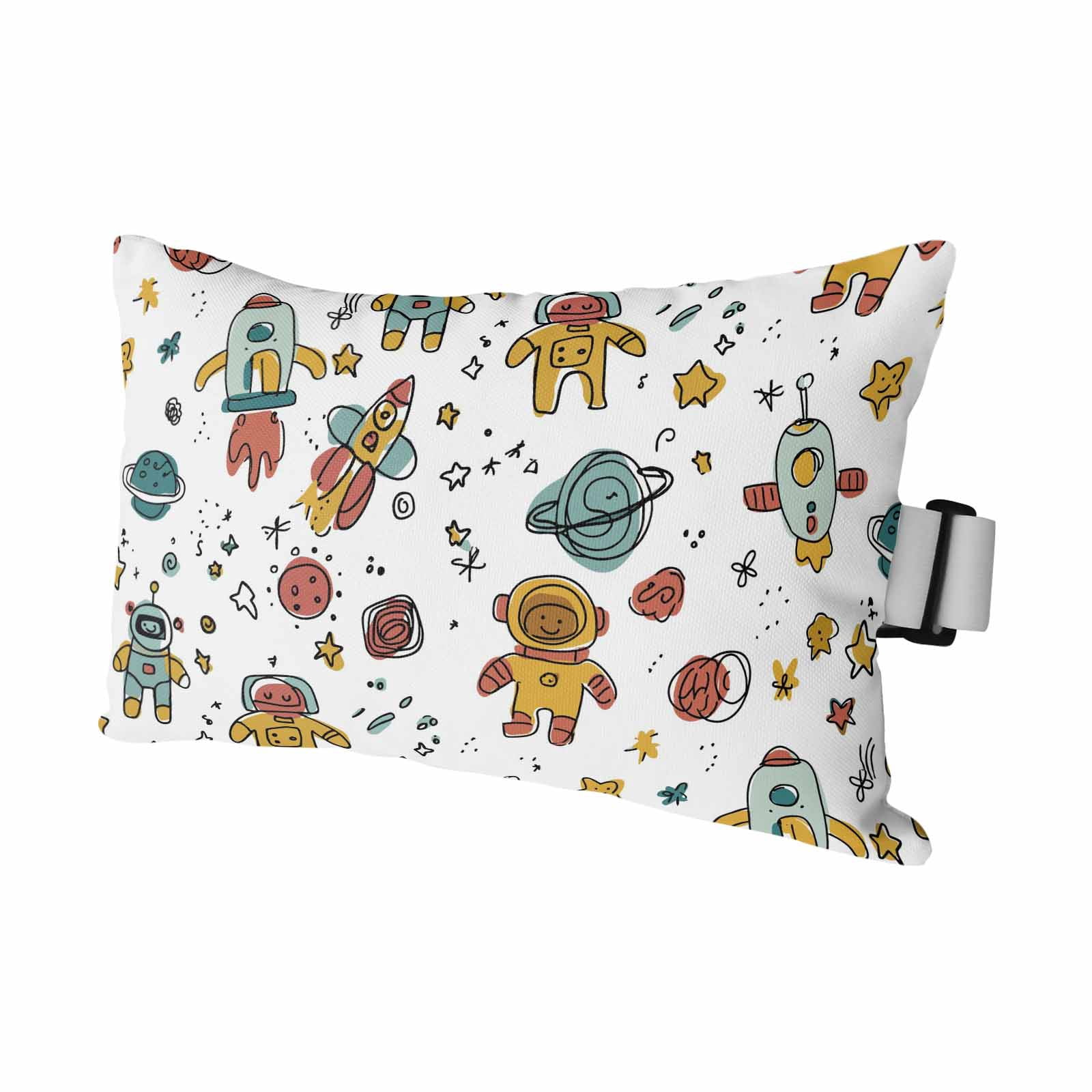 Cartoon Space Outdoor Pillows for Chaise Lounge Chair Waterproof Lumbar ...