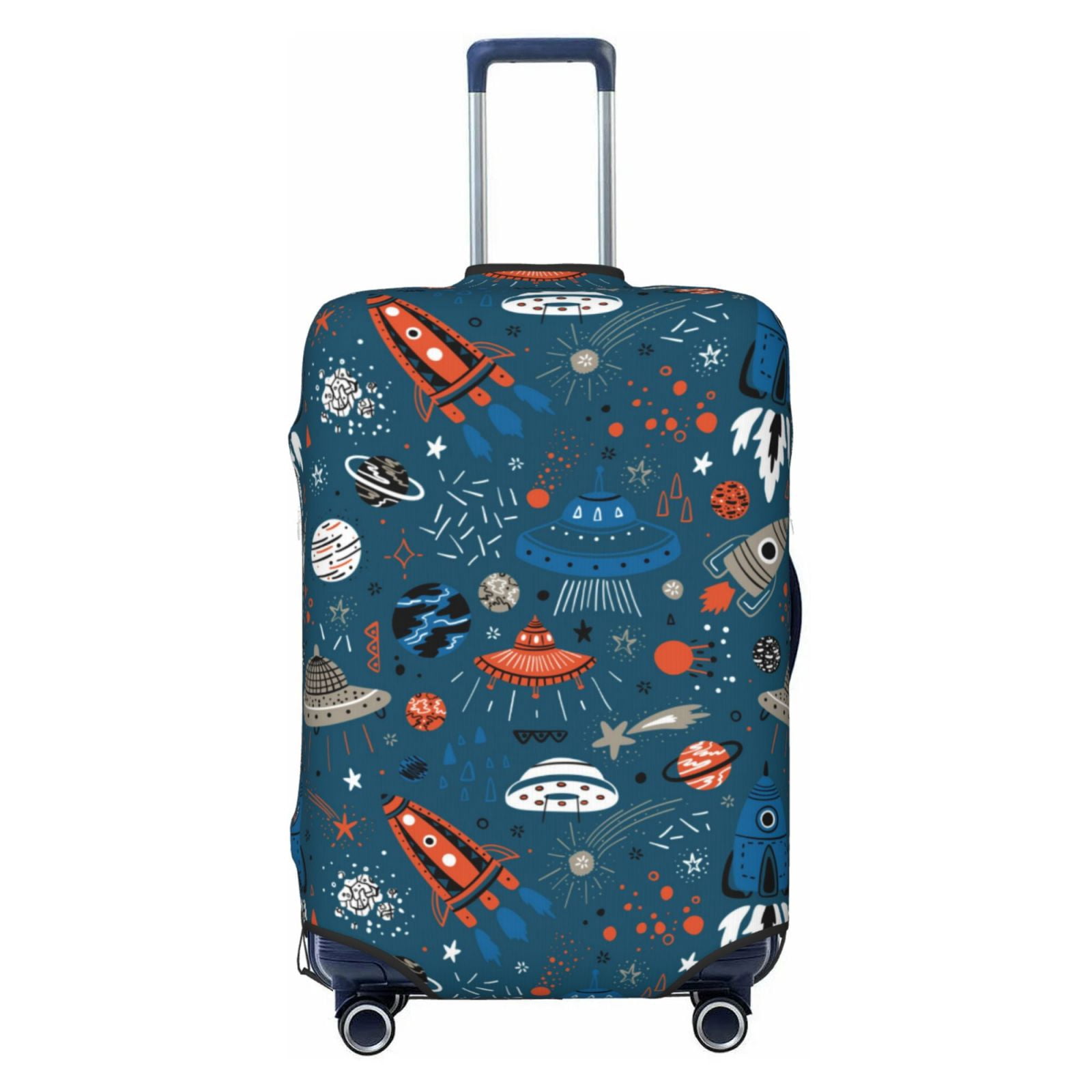 Cartoon Space1 Luggage Cover, Suitcase Cover for Luggage Fits 18-32 ...
