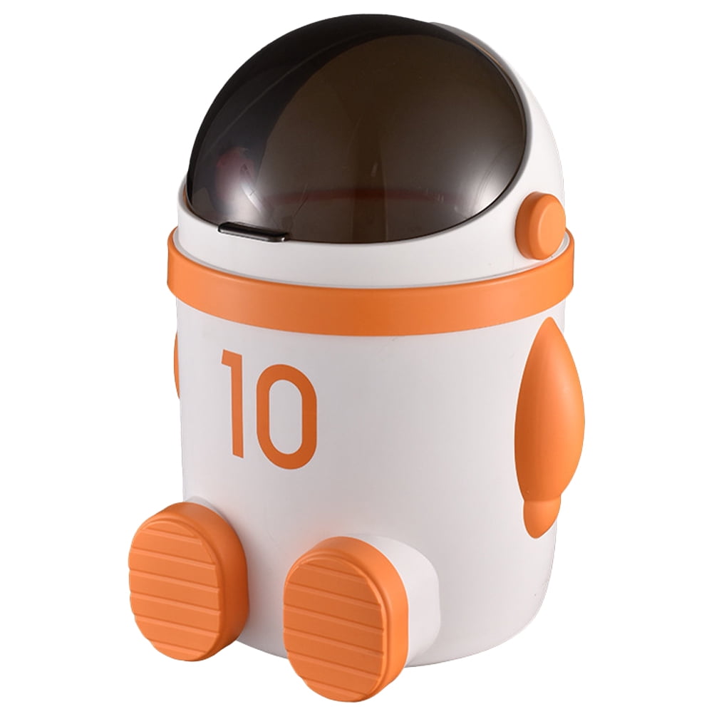 Cartoon Spaceman Rubbish Bin Gargabe Container Rubbish Basket Waste Bin ...