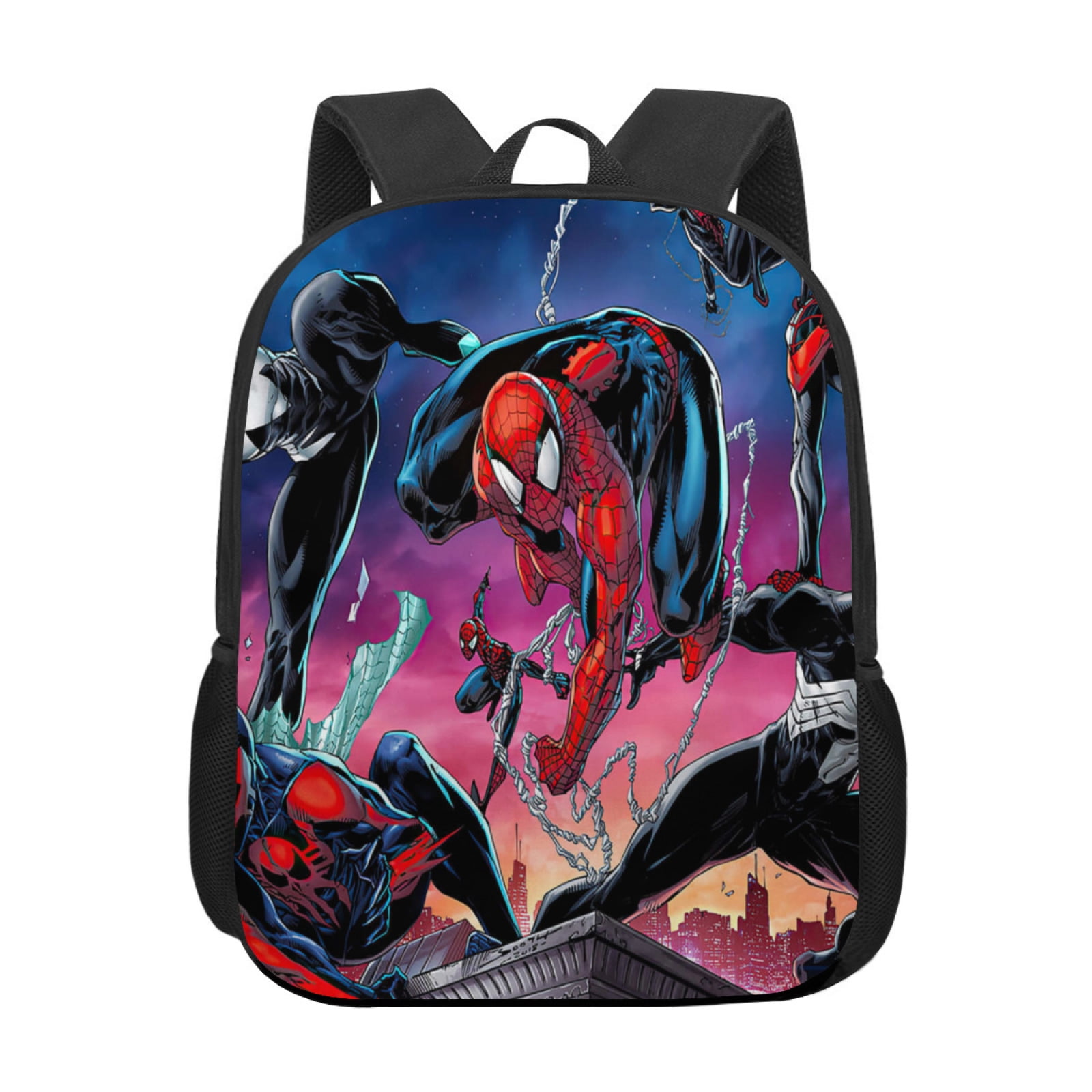 Cartoon Spider-Man Backpack for mans & woman, Adolescent Travelbag with ...