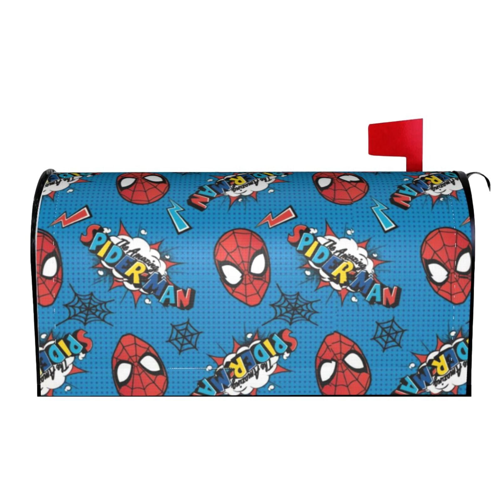 Cartoon Spider-Man Cartoon Character Mailbox Cover Magnetic Standard ...